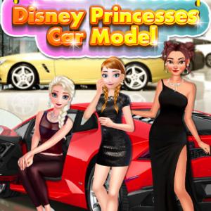 Disney Princesses Car Model - Turn Disney princess into stunning car models