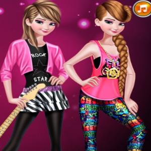 Elsa Rock Vs Hiphop - Game Online 2017 - Friv3play
