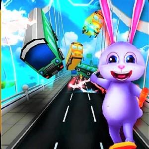 Pet Subway Surfers - Help the cute rabbit explore the beautiful outside ...