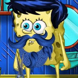 Spongebob Shave Time - Become handsome guy - Friv3play.net